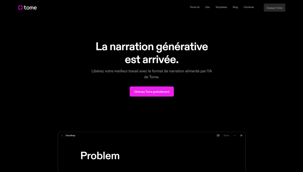 Tome AI – ia.cool